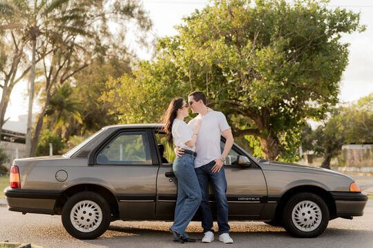 O Ensaio Pre Wedding de Maria Luiza e Davi - e um Monza | Fotógrafo ...